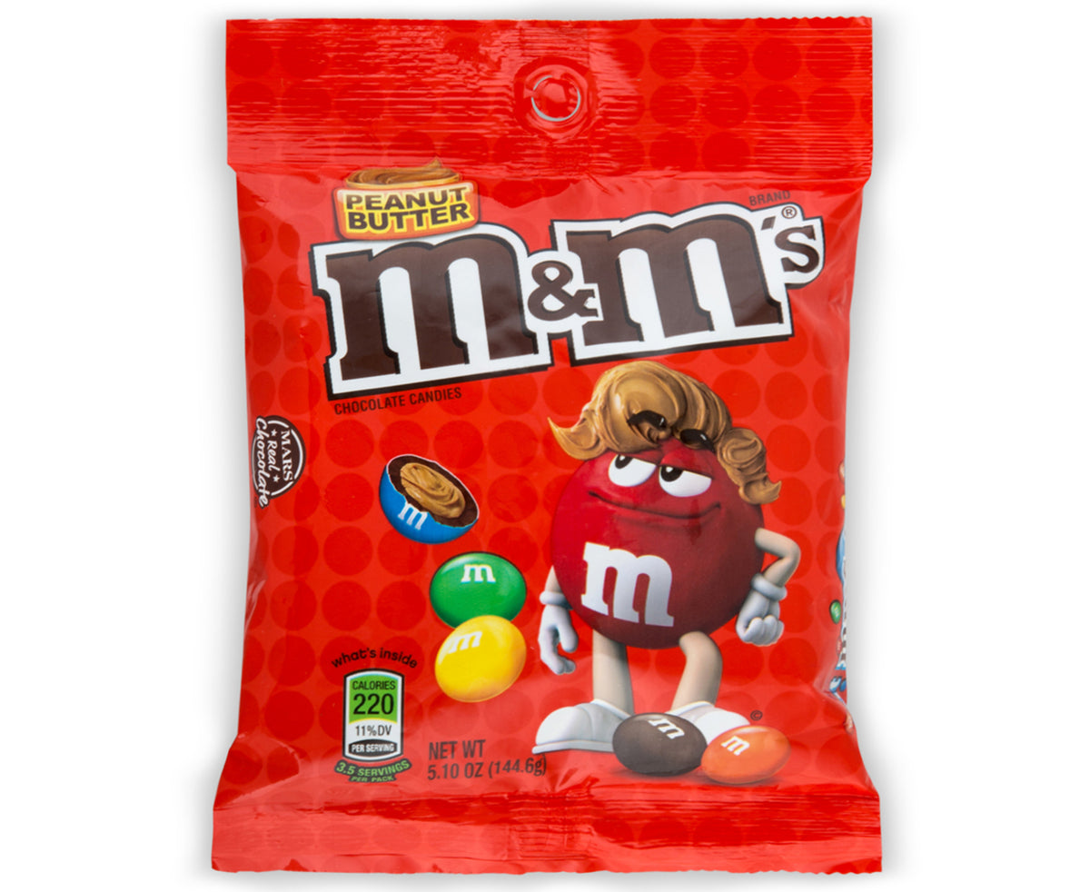 M&M's M&Ms USA Peanut Butter Chocolate Candies 144.6g | The Lolly Barn