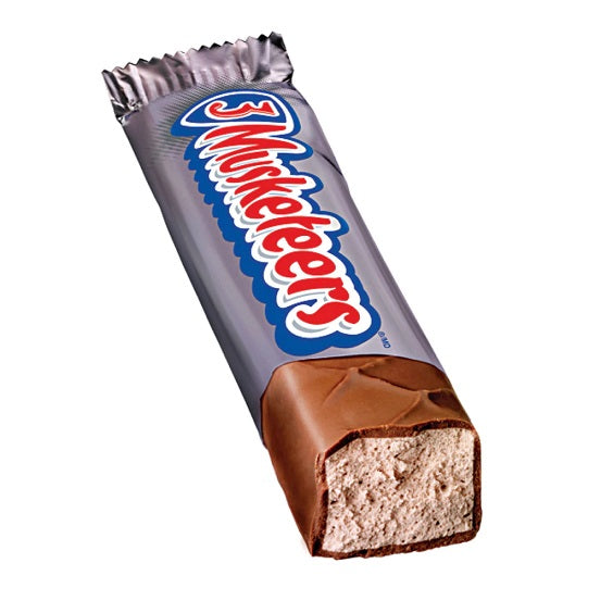 3 Musketeers Chocolate Nougat Bar 60g | The Lolly Barn