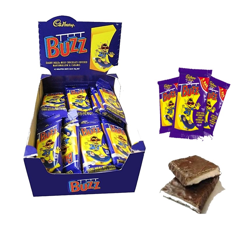 Cadbury Chocolate Buzz New Zealand 20g BBD: 22ND NOVEMBER 2023 | The ...