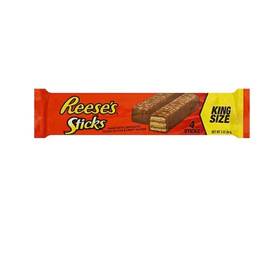 Reeses Reese's Sticks King Size Milk Chocolate Peanut Butter and Crisp ...