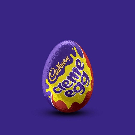 Cadbury Dairy Milk Chocolate Creme Cream Easter Egg 40g BBD: 01/06/24 ...