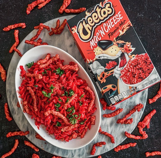 Cheetos Mac n Cheese Flamin Hot Cheesy Pasta 170g | The Lolly Barn