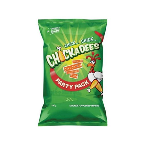 Chickadees Chicken Flavoured Snack Gluten Free 190g | The Lolly Barn