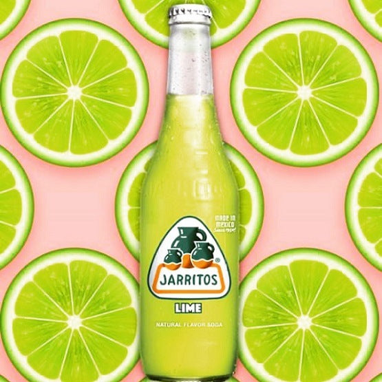Jarritos Lime Flavoured Soda Soft Drink 370ml Glass Bottle – The Lolly Barn