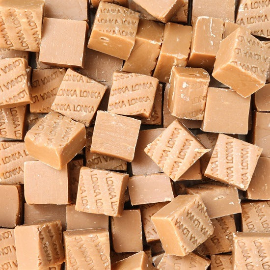 Dutch Lonka Soft Chewy Creamy Vanilla Fudge 100g | The Lolly Barn