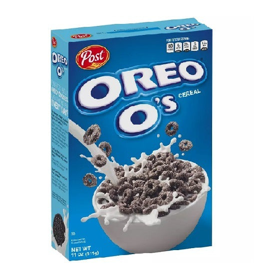 Post Oreo O's Oreos Breakfast Cereal 311g | The Lolly Barn