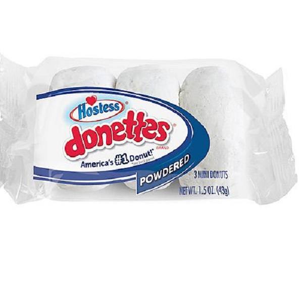 Hostess Twinkies Mini Powdered Donettes Mini Powdered Donuts Snack Siz ...