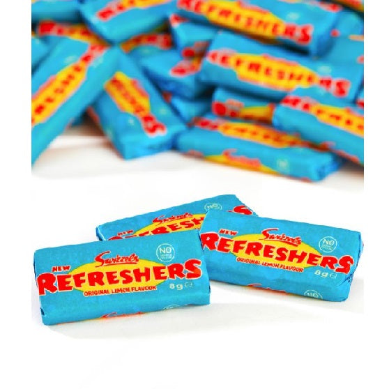 Swizzels Refreshers Original Lemon Flavour UK Soft Chews 43g | The ...
