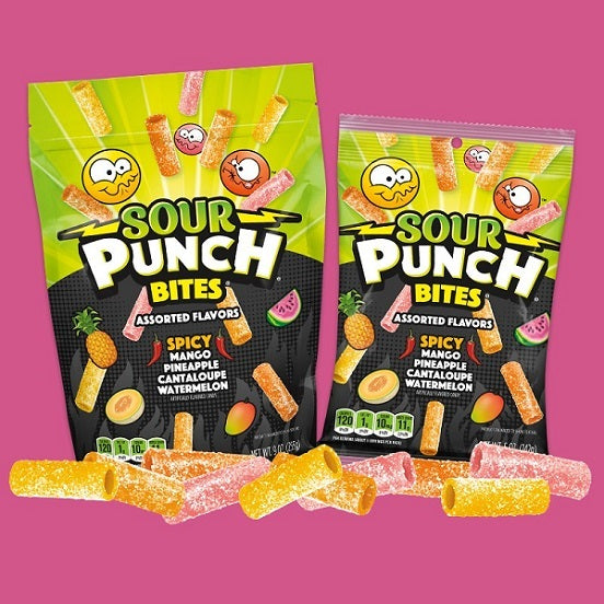 Sour Punch Bites Spicy 142g | The Lolly Barn