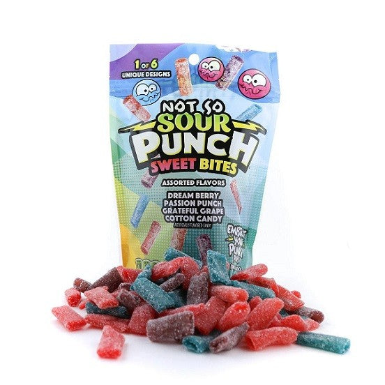 Sour Punch Not So Sour Sweet Bites 255g | The Lolly Barn
